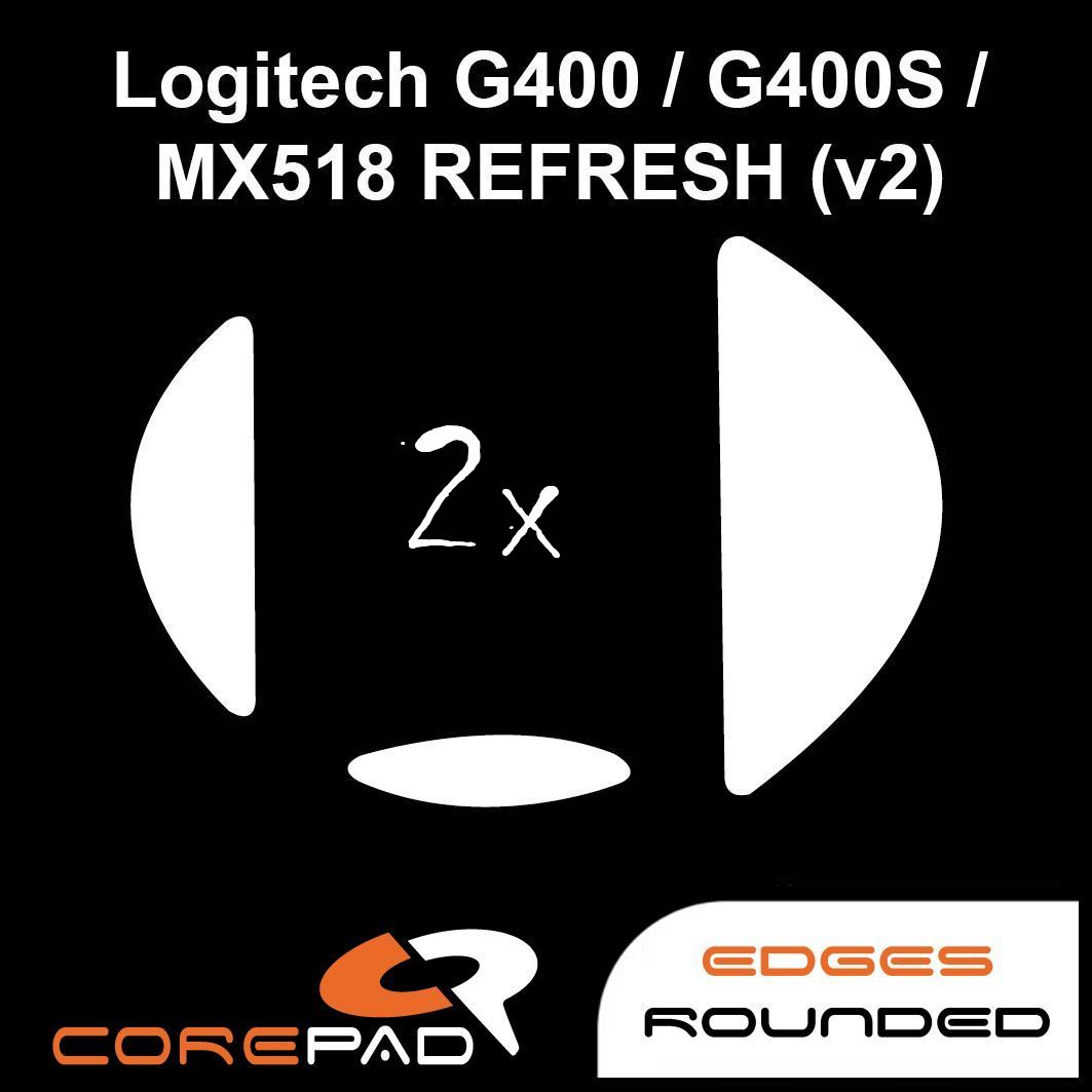 Com-Tra.de - Corepad Skatez PRO 61 Mausfüße Logitech G400 MX518 REFRESH v2
